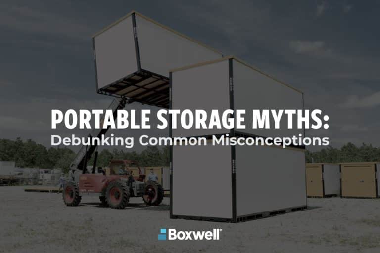 Portable Storage Myths: Debunking Common Misconceptions | Boxwell